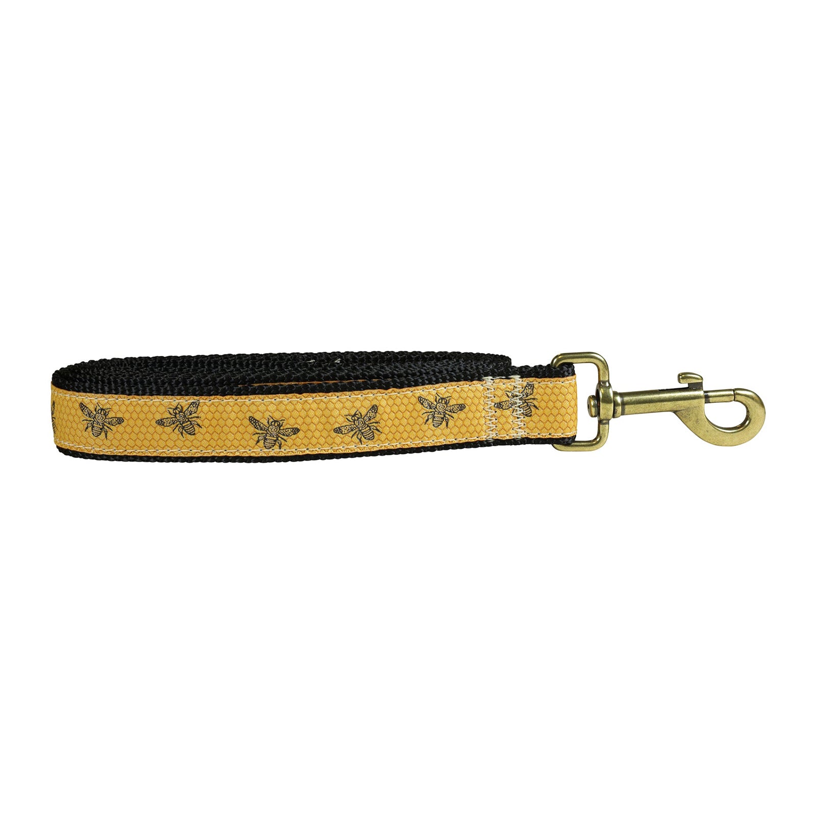 Honey Bees Ribbon Dog Leash
