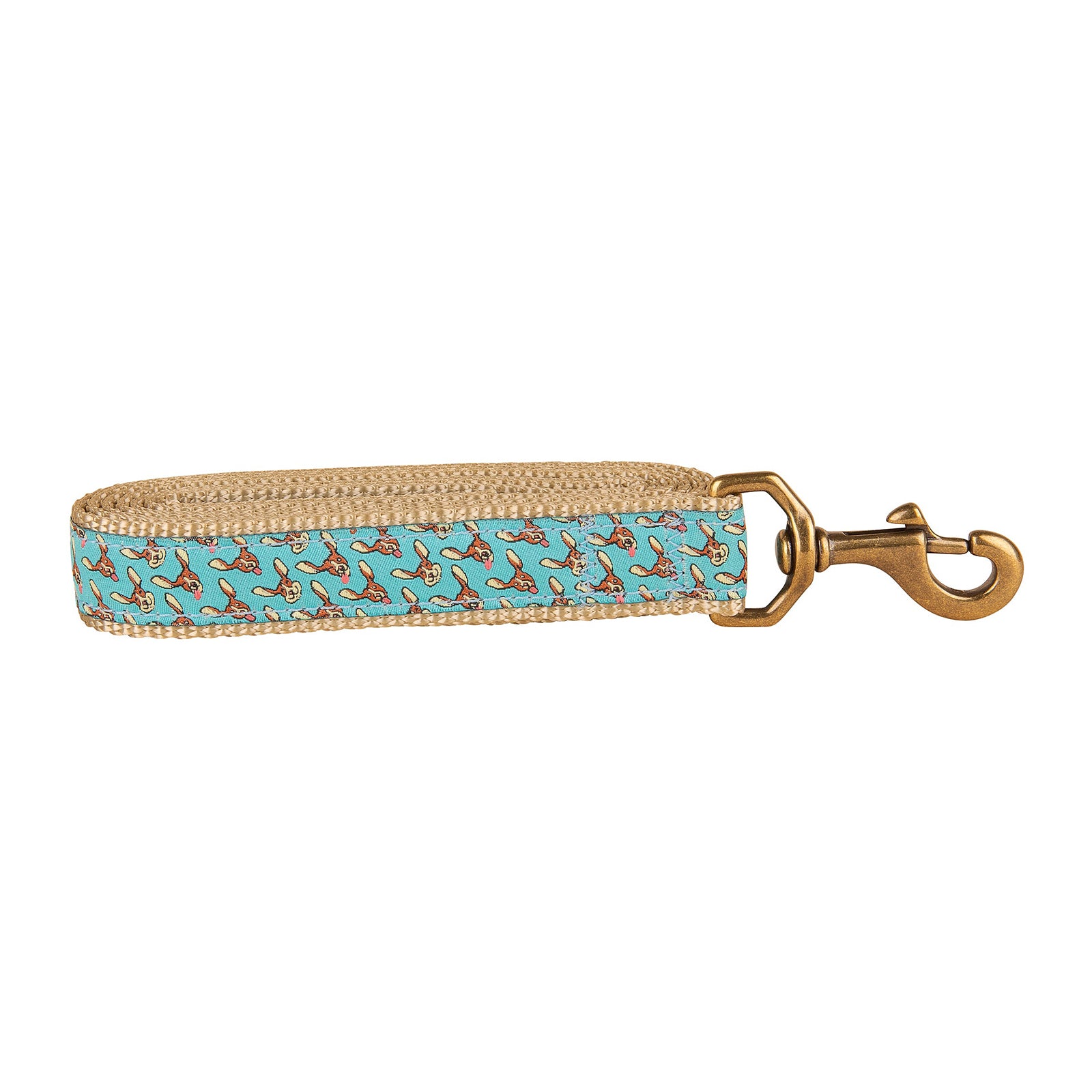 Houndstooth Ribbon Dog Leash